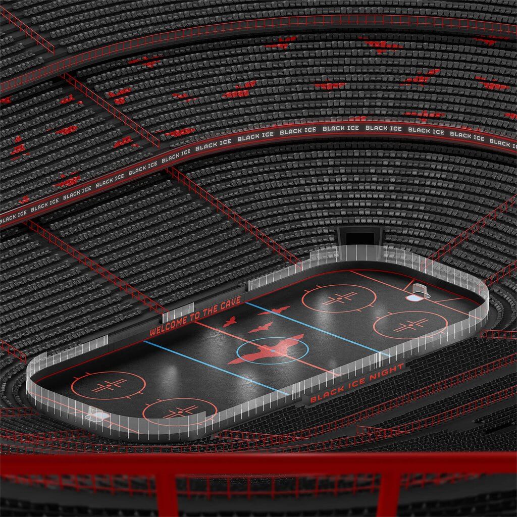 Ice Hockey rink arena photoshop template – Sports Templates